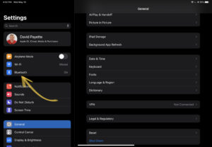 Turn On Bluetooth On Your iPad | UpPhone