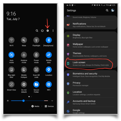 How To Change Your Android Password | UpPhone
