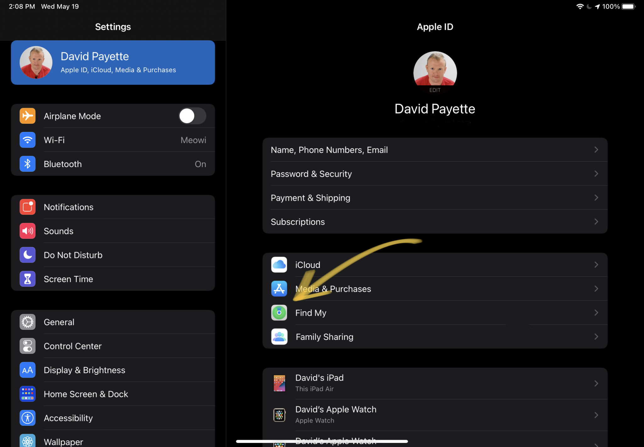 Turn On Find My On Your iPad | UpPhone Turn On Find My On Your iPad | UpPhone